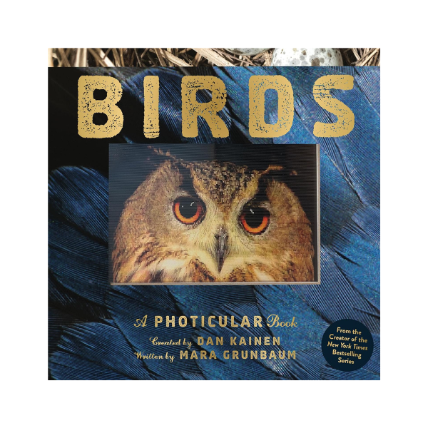 Birds: A Photicular Book – Gold Leaf Nat